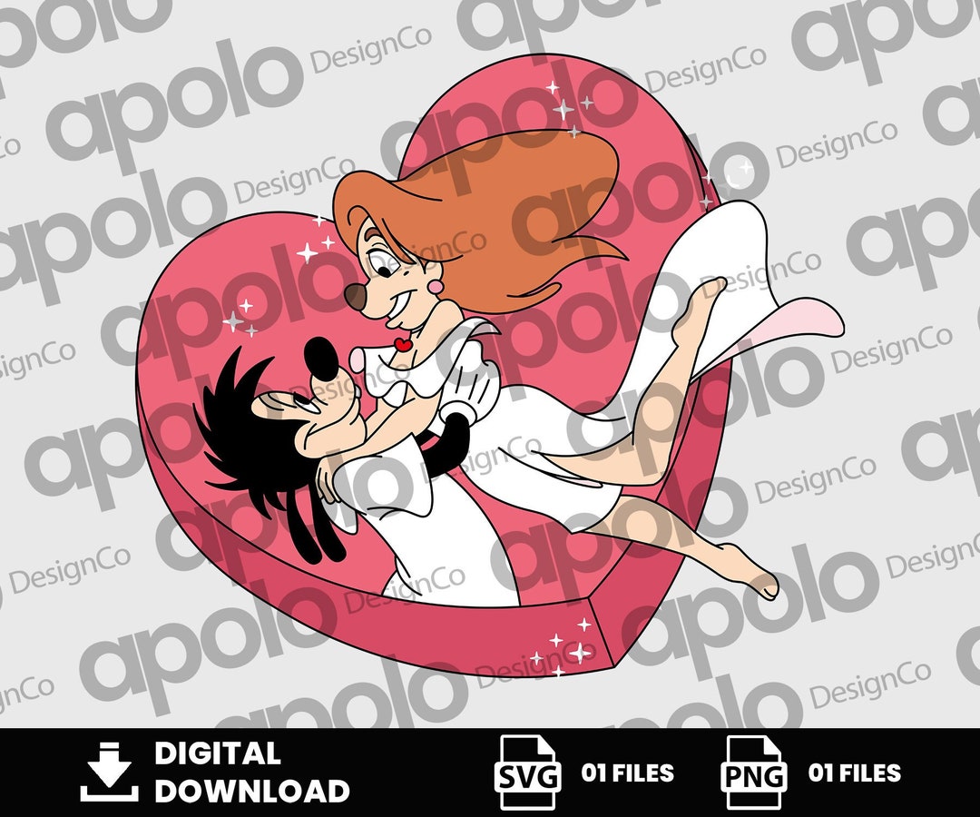 Clipart, Valentines Day Svg, Max and Roxanne Svg, Love Svg, Digital ...