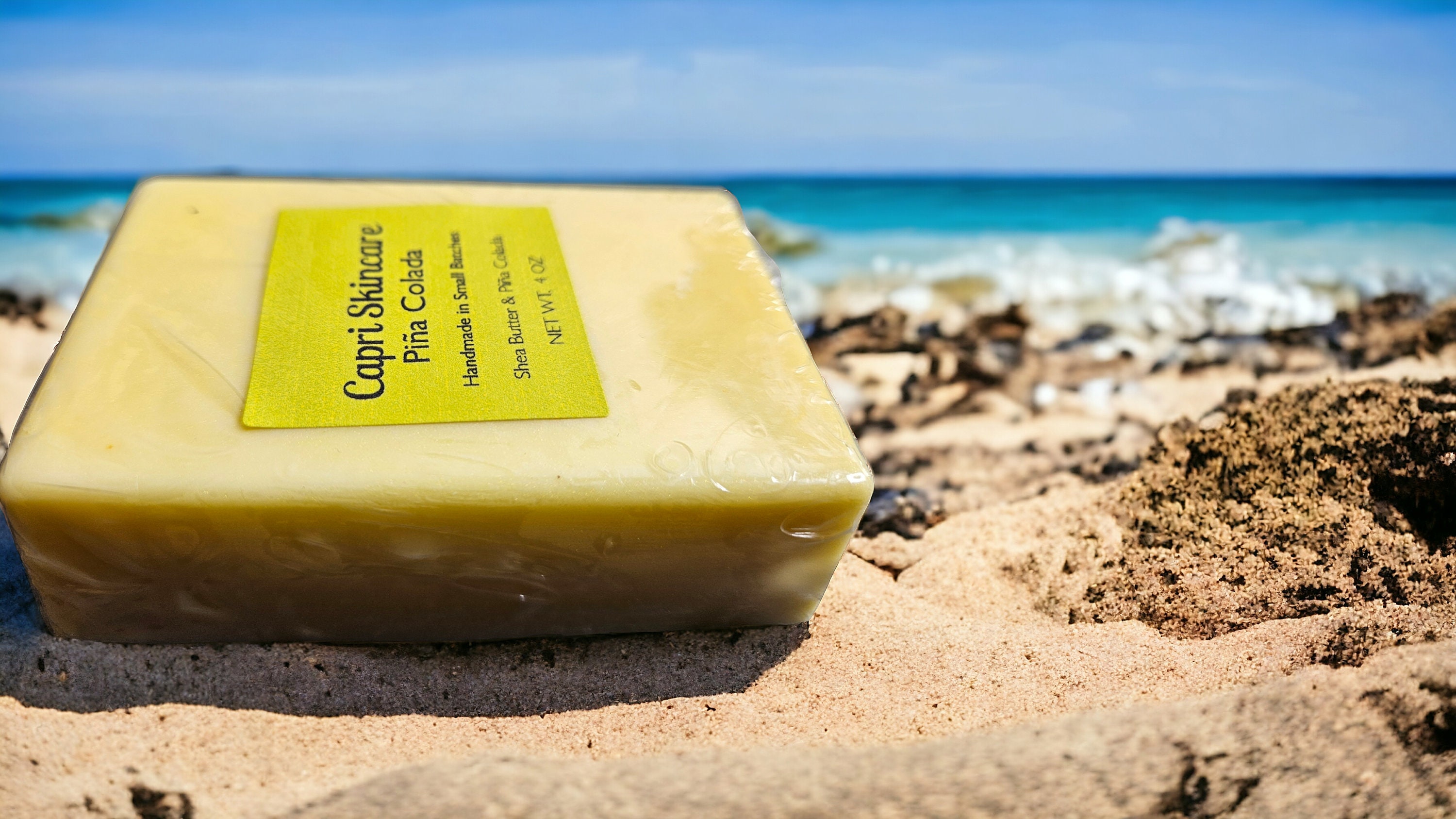 Pina Colada triple Butter Bar Soap, Shea Butter, Cocoa Butter, and Mango Butter, Natural Soap ...