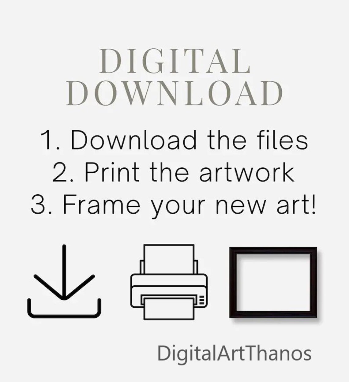 Landscape Painting in Digital Form (JPG Images) for Print #16. - Etsy