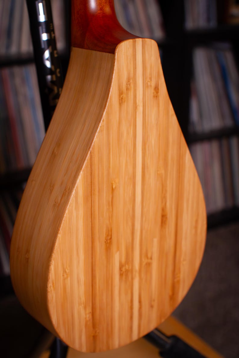 Ukulele Concerto Teardrop (bamboo) - Concert, Hand-crafted, Hand-made ...