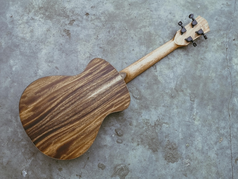 Handcrafted Koa Tenor Ukulele: Big Body, Filipino Made - Etsy