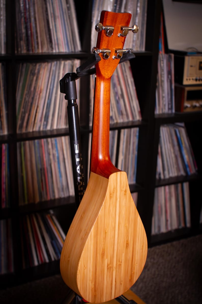 Ukulele Concerto Teardrop (bamboo) - Concert, Hand-crafted, Hand-made ...