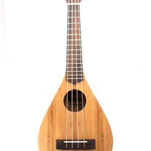 Ukulele Concerto Teardrop (bamboo) - Concert, Hand-crafted, Hand-made ...