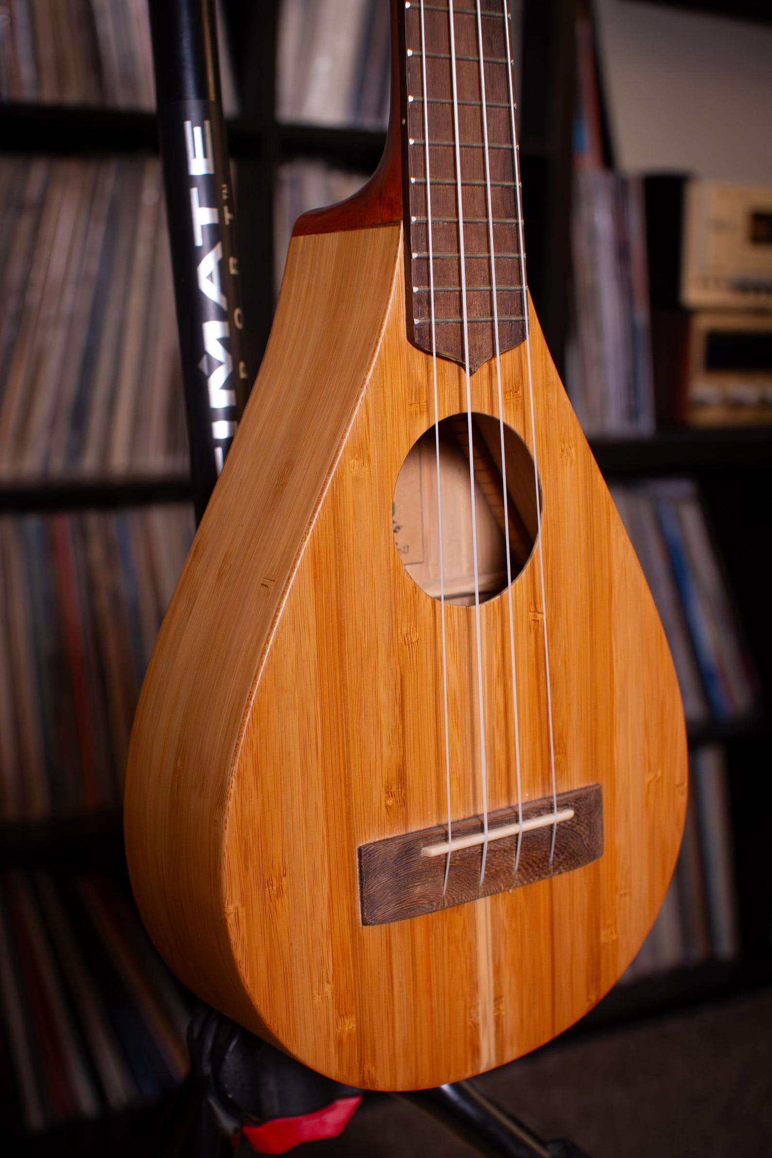 Ukulele Concerto Teardrop (bamboo) - Concert, Hand-crafted, Hand-made ...