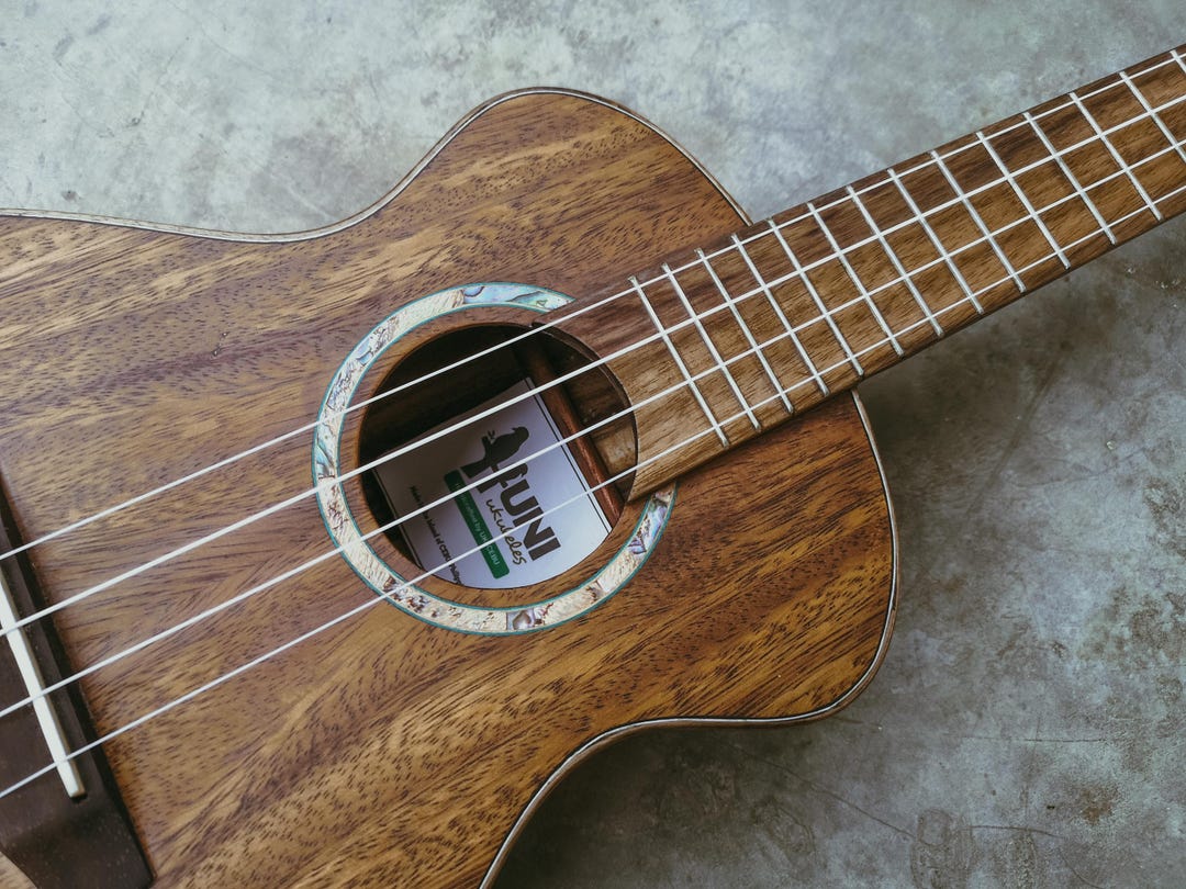 Handcrafted Koa Tenor Ukulele: Big Body, Filipino Made - Etsy