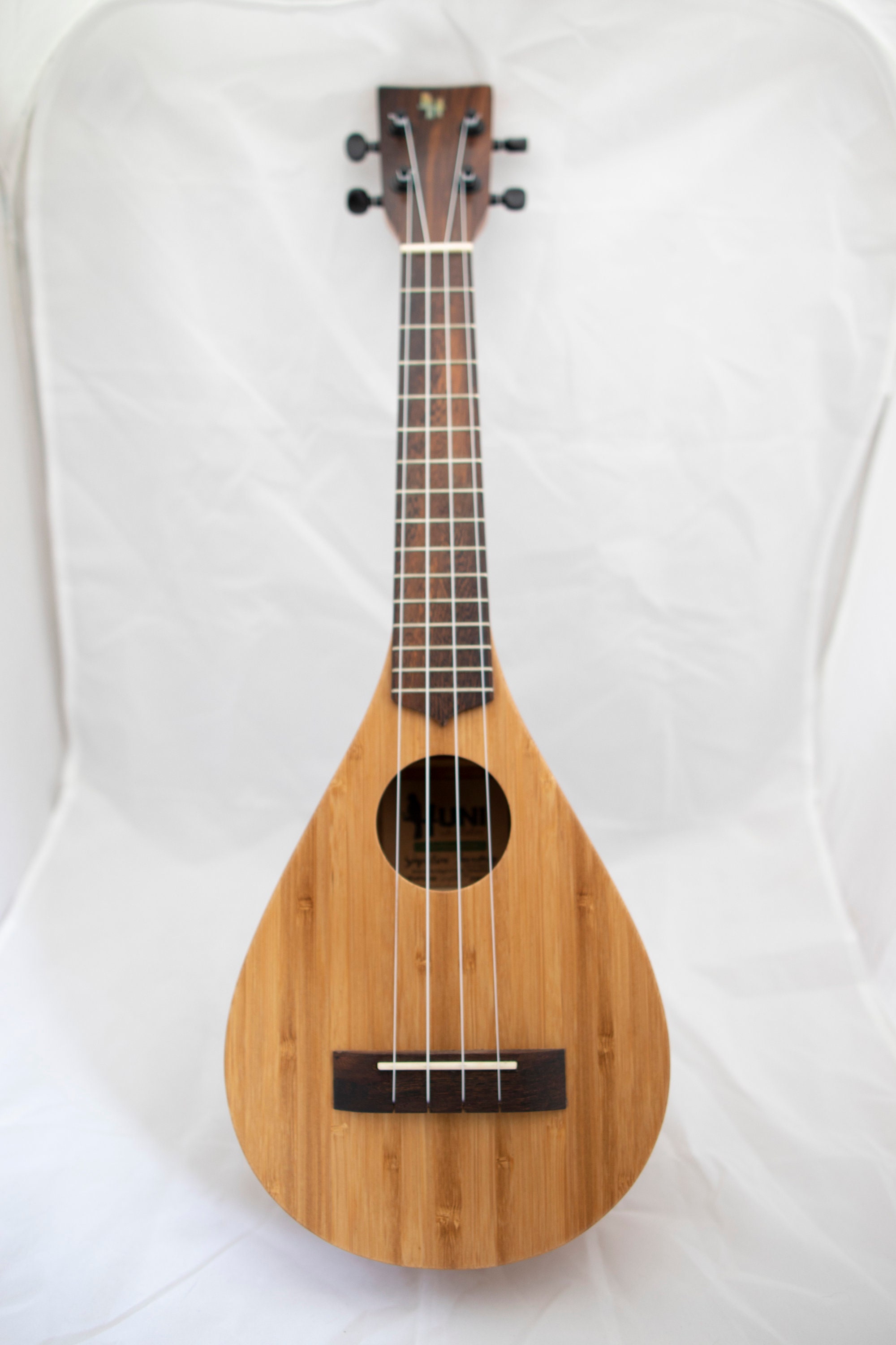 Ukulele Concerto Teardrop bamboo Concert, Hand-crafted, Hand-made ...