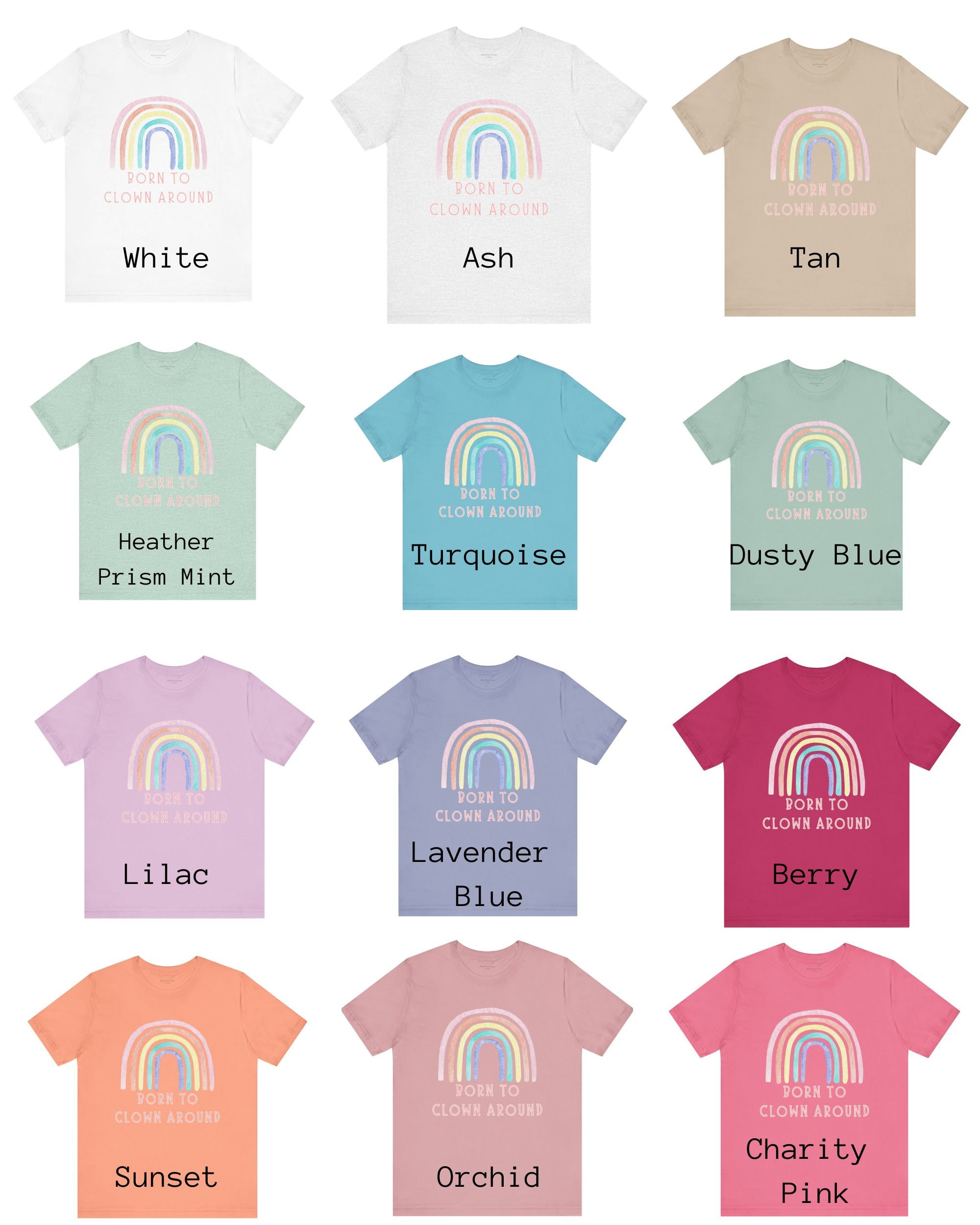 Born to Dilly Dally Clowncore Kidcore Rainbow T-shirt, Dreamcore ...
