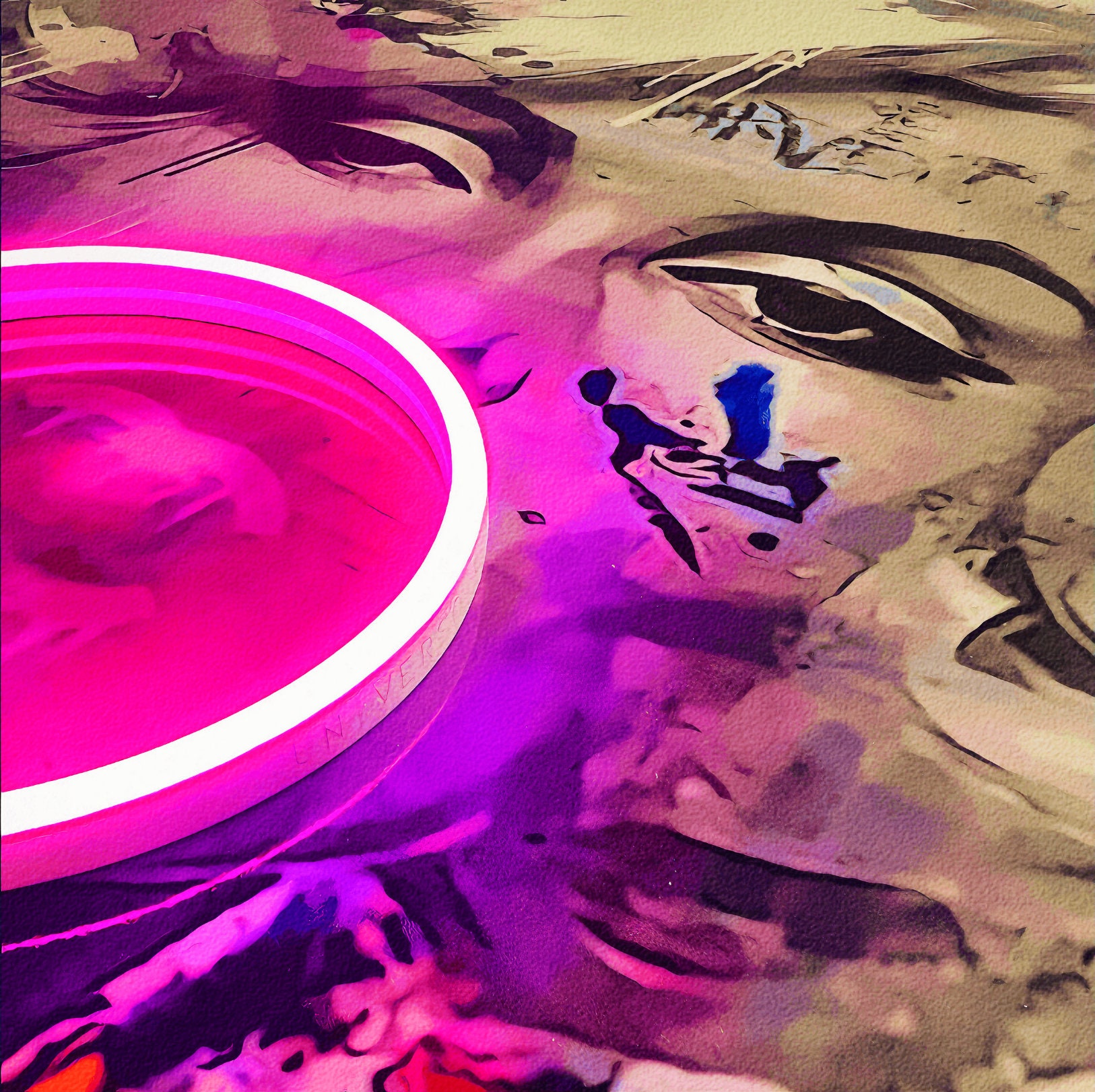 Neon Wall Art Neon Pink Light Wall Art Wall Art Custom Neon Sign Wall ...