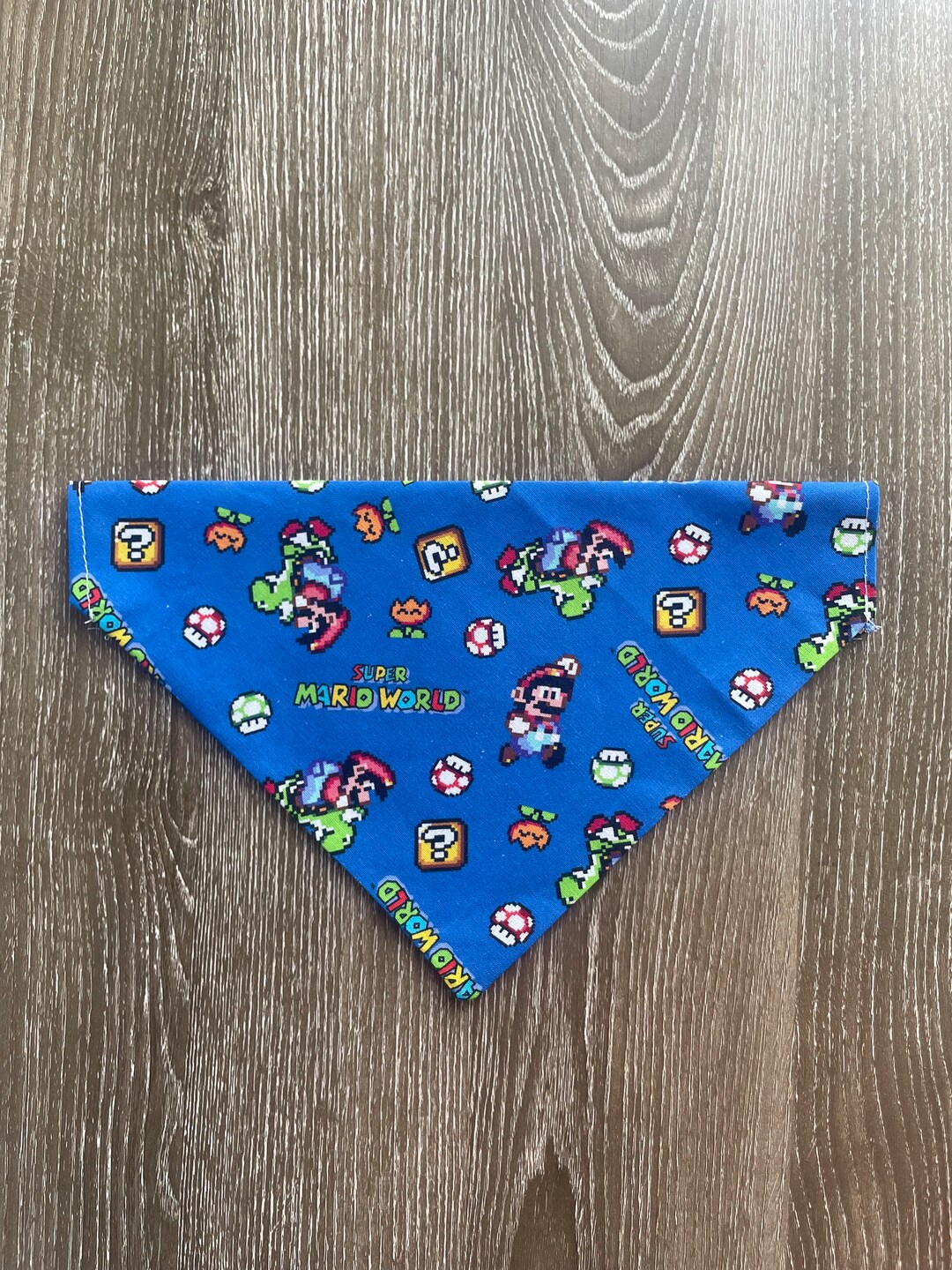 Super Mario Dog Bandana, Gaming Dog Bandana, Gamer Dog Bandana, Pixel ...