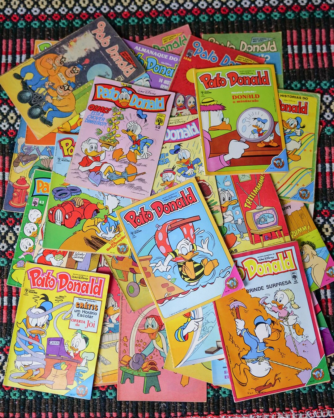 Vintage 1980s Set of 43 Walt Disney's Donald Duck Comic Books Written ...