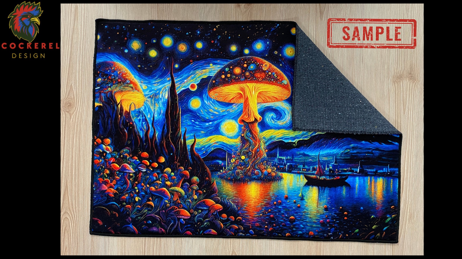 Optical İllusion Checkered Rug, Round Rug, Aged Black White Checker ...