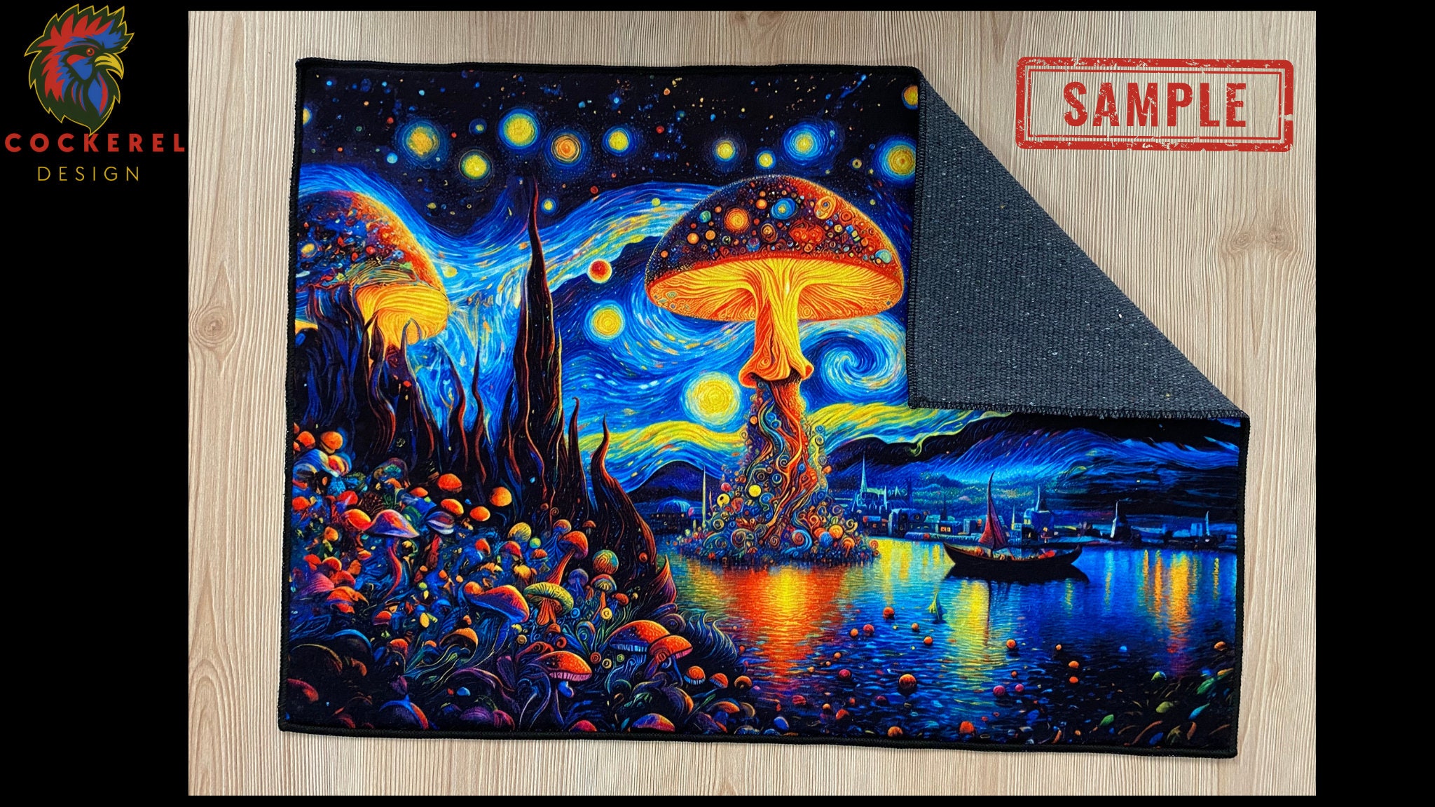 Optical İllusion Checkered Rug, Round Rug, Aged Black White Checker ...