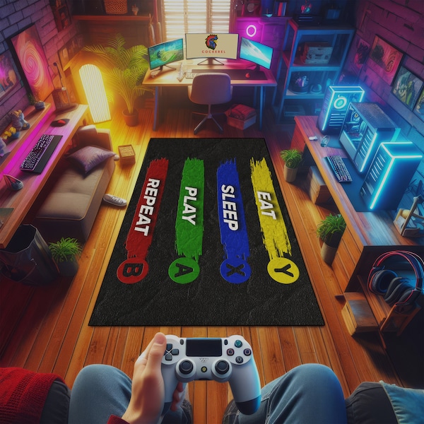 Gaming Rugs - Etsy