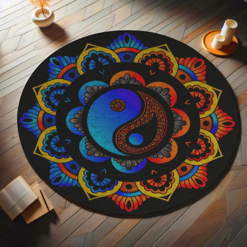 Mandala Carpets - Etsy
