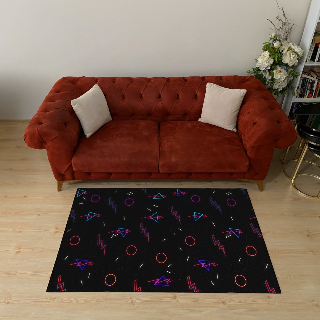 Arcade Rug, Arcade Room Decor, Retro Arcade Rug, 90s Arcade Decor ...