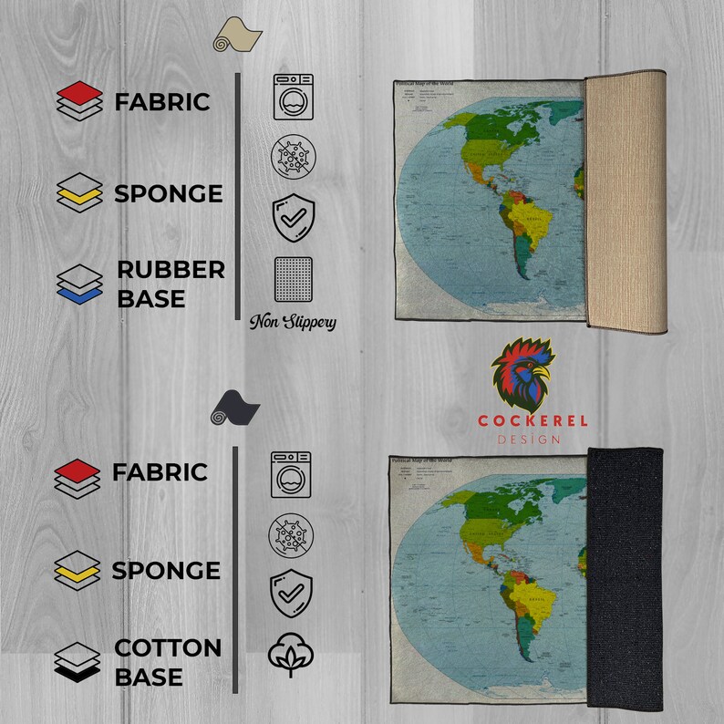 World Map Rug,maps Rug,cool World Map Carpet ,popular Map Carpet for ...
