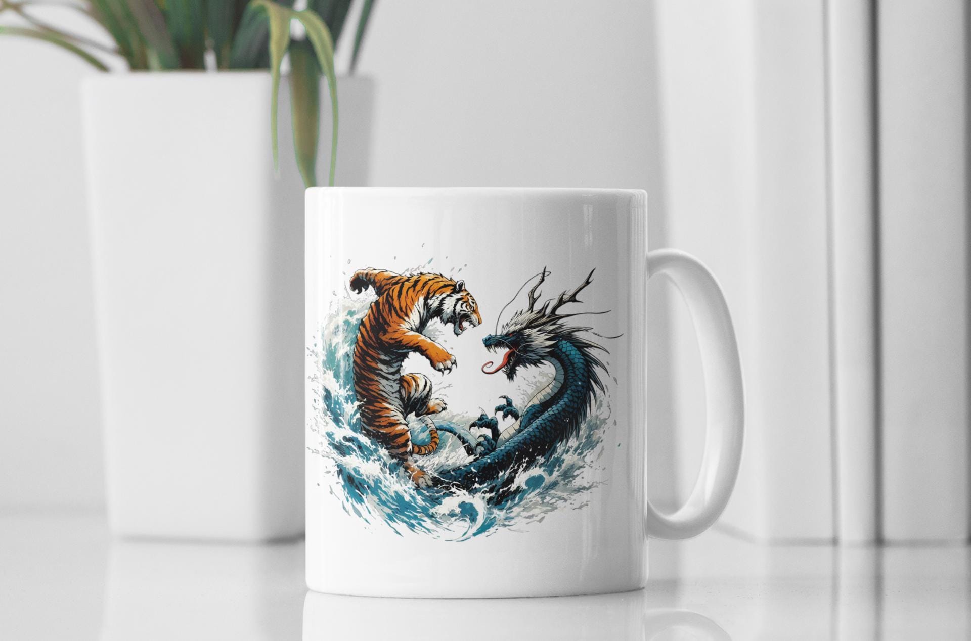 Tiger Dragon PNG Clipart: Asian Mythical Creature Graphics (digital ...