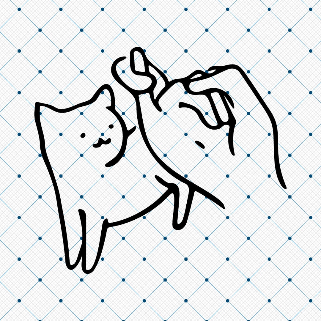 Cat Promise SVG EPS PNG, Cat Svg, Cute Cat Svg, Cat Clipart, Cat Design ...