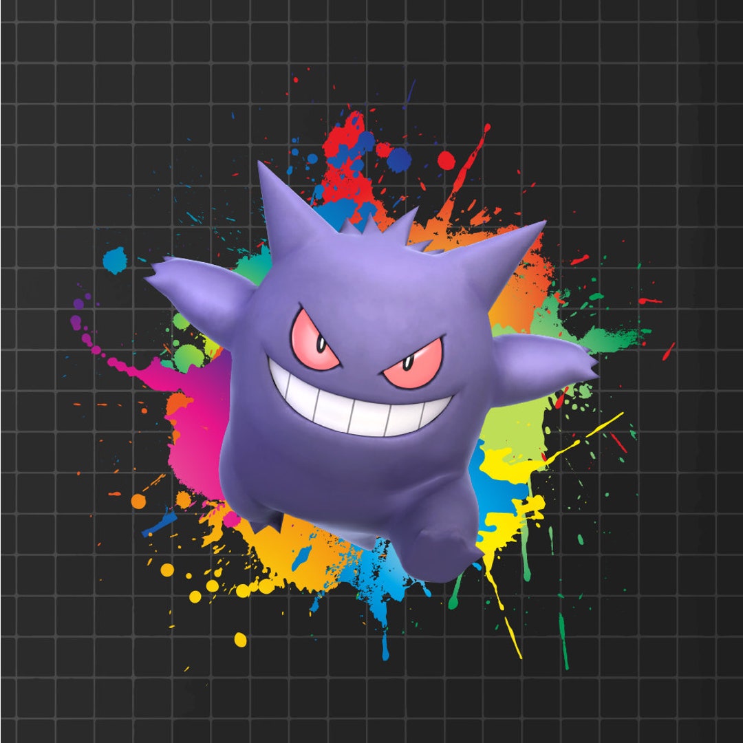 Pokemon Gengar Watercolor PNG, Pokemon Png, Pokemon Gengar Png ...
