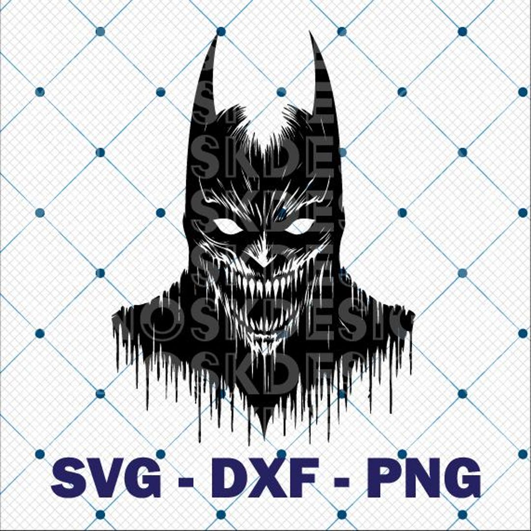 Horror Killer Superhero SVG, Creepy Superhero Design, Halloween Clipart ...
