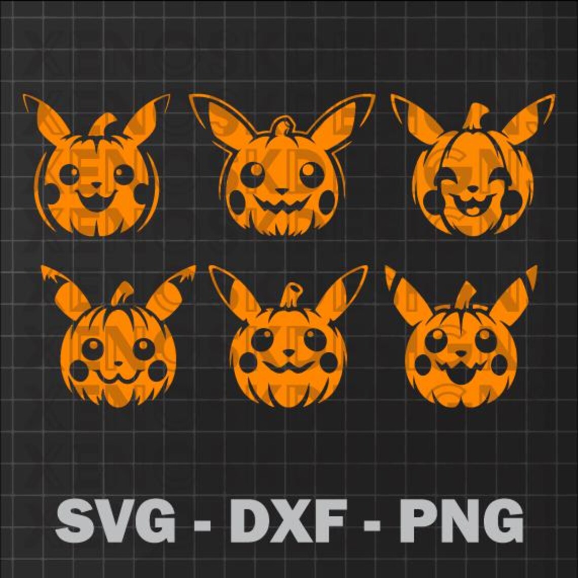 Pikachu Pumpkin Head Svg, Pokemon Outline Svg, Pokemon Pikachu Svg ...