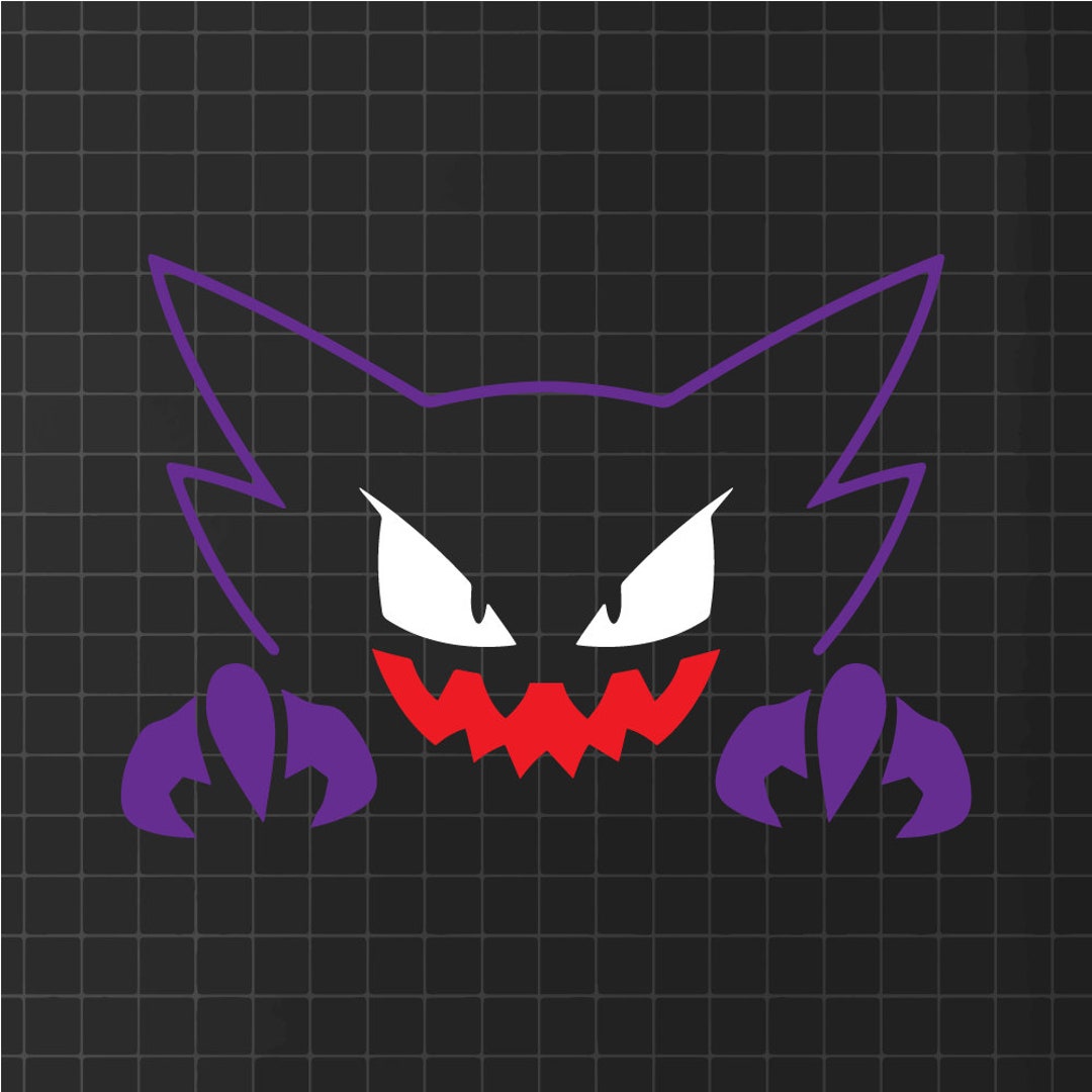 Haunter SVG EPS PNG, Pokemon Svg, Haunter Svg, Video Game, Vector, Svg ...