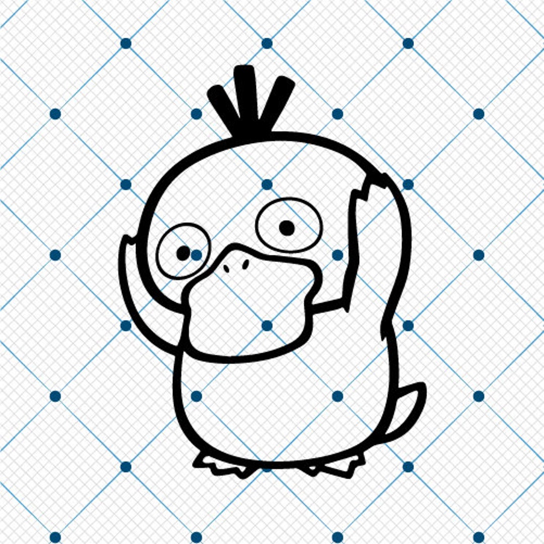 Pokémon Psyduck SVG EPS PNG, pokemon charmeleon svg, pokemon svg ...
