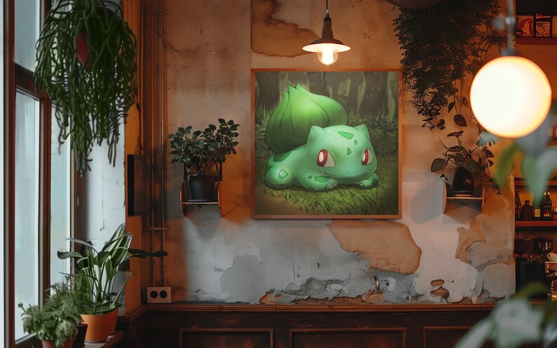 Pokemon Digital Wall Art, Pokemon Art Print, Pokemon Wall Art ...