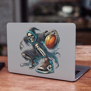 Grim Reaper Basketball Png, Sports Decal Graphic, Basketball Team Logo ...