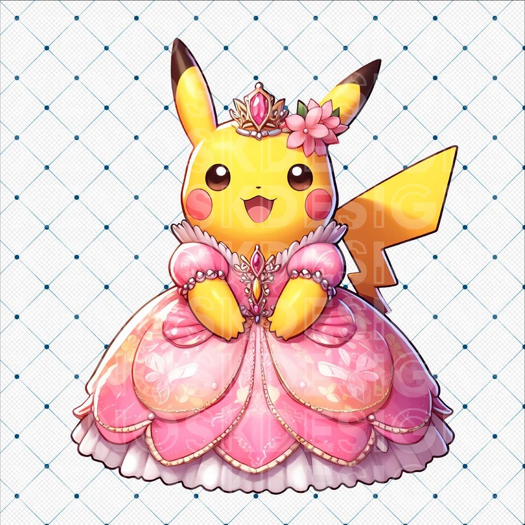 Princess Pikachu PNG, Pikachu Png, Pikachu Clipart, Pikachu Digital ...