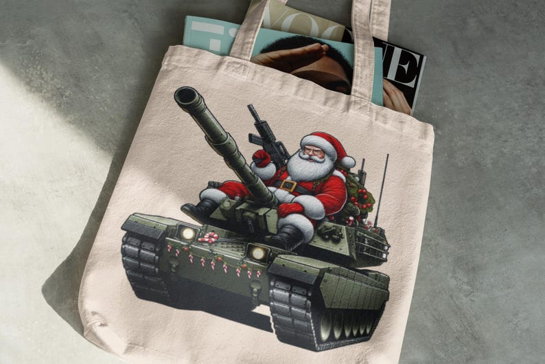 Military Santa Claus PNG: Soldier Christmas Tank Graphics (digital ...
