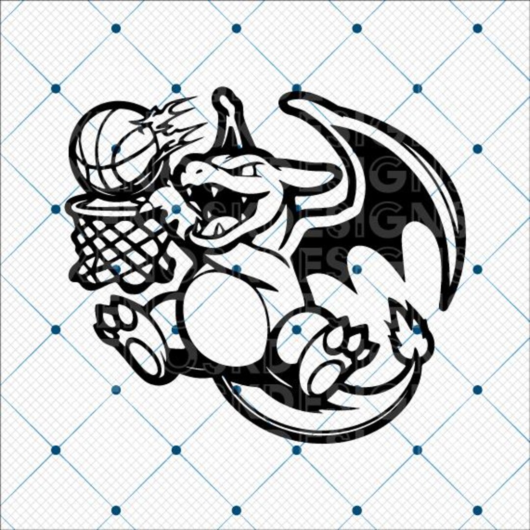 Dunk Charizard Svg, Charizard Svg, Charizard Dxf, Charizard Eps ...