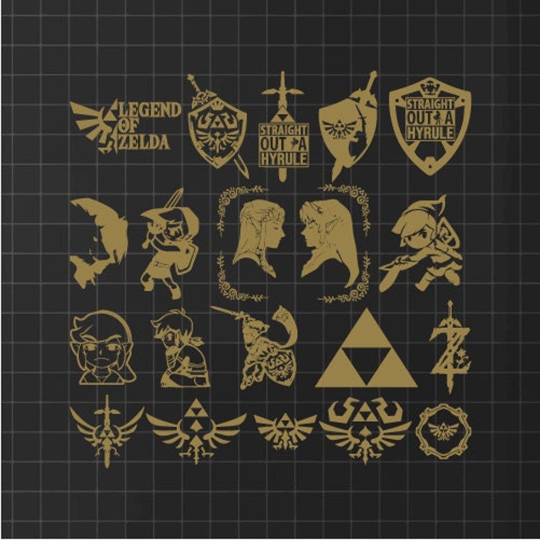 Zelda Bundle 20 SVG, Zelda Bundle Svg, Zelda Svg, Video Game Bundle Svg ...