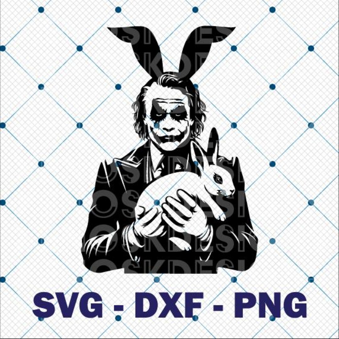 Easter Killer Horror SVG, Spooky Easter Design, Horror Bunny Clipart ...