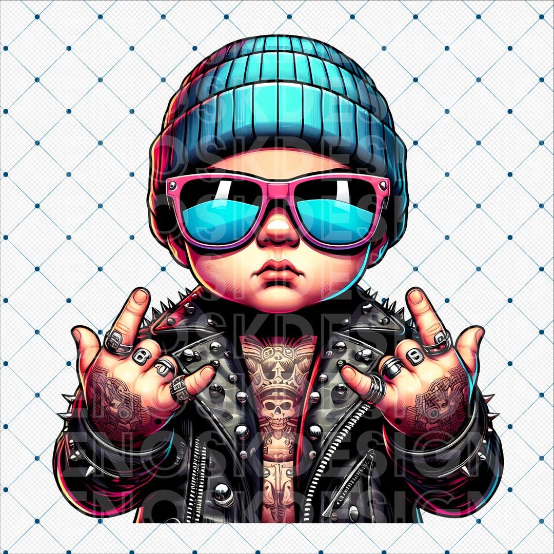 Baby Clipart, Baby Png, Baby Gangster, Baby Hustler, Baby Villain, Baby ...
