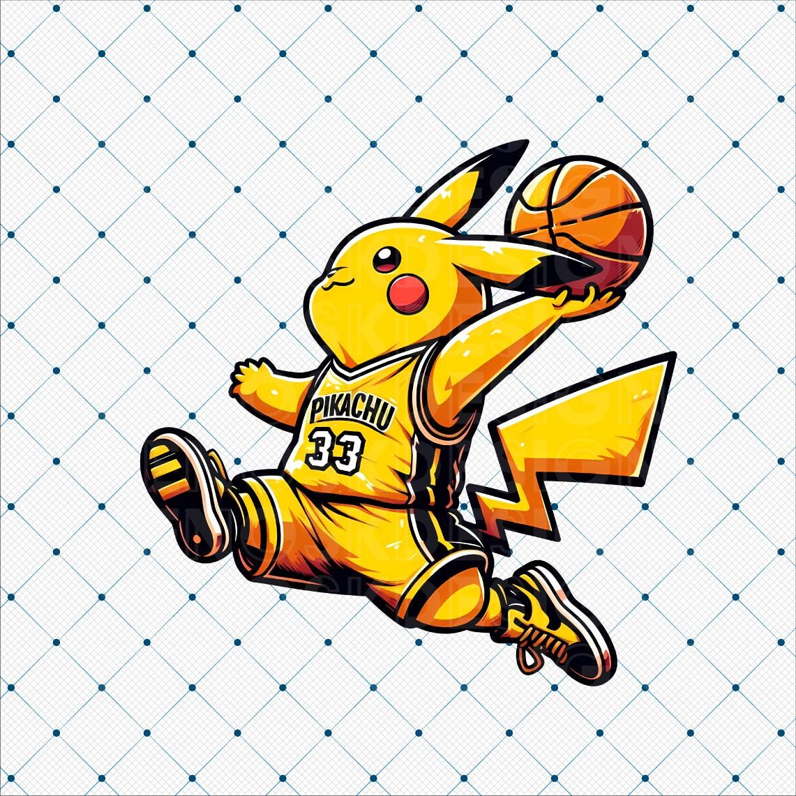 Pikachu Basketball PNG, Pokemon Png, Pikachu Png, Basketball Png ...