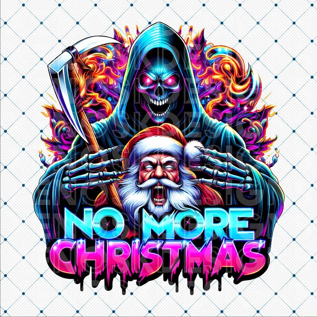Funny Christmas PNG Clipart, Grim Reaper Png, Santa Claus Png, Merry ...