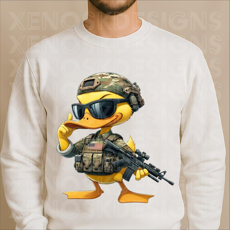 Tactical Military Duck PNG | Soldier Clipart, Sublimation Design - Etsy