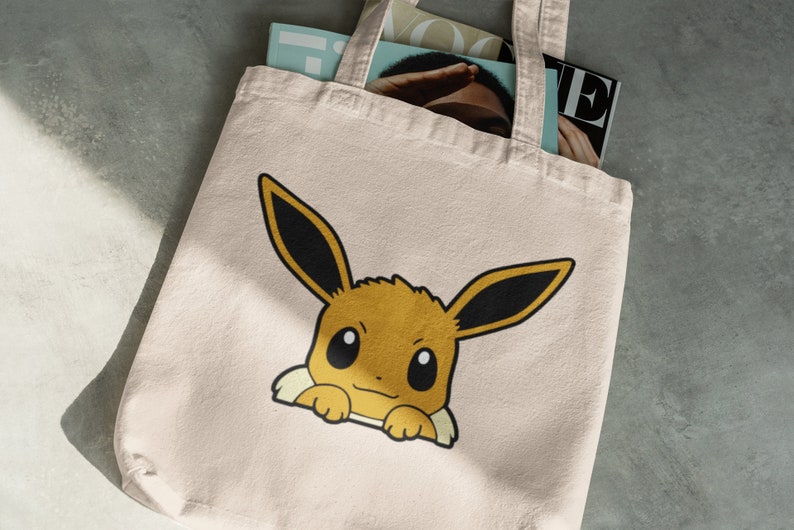 Eevee Svg Eps Png Pokemon Svg Eevee Svg T Shirt Design Vinyl Decal
