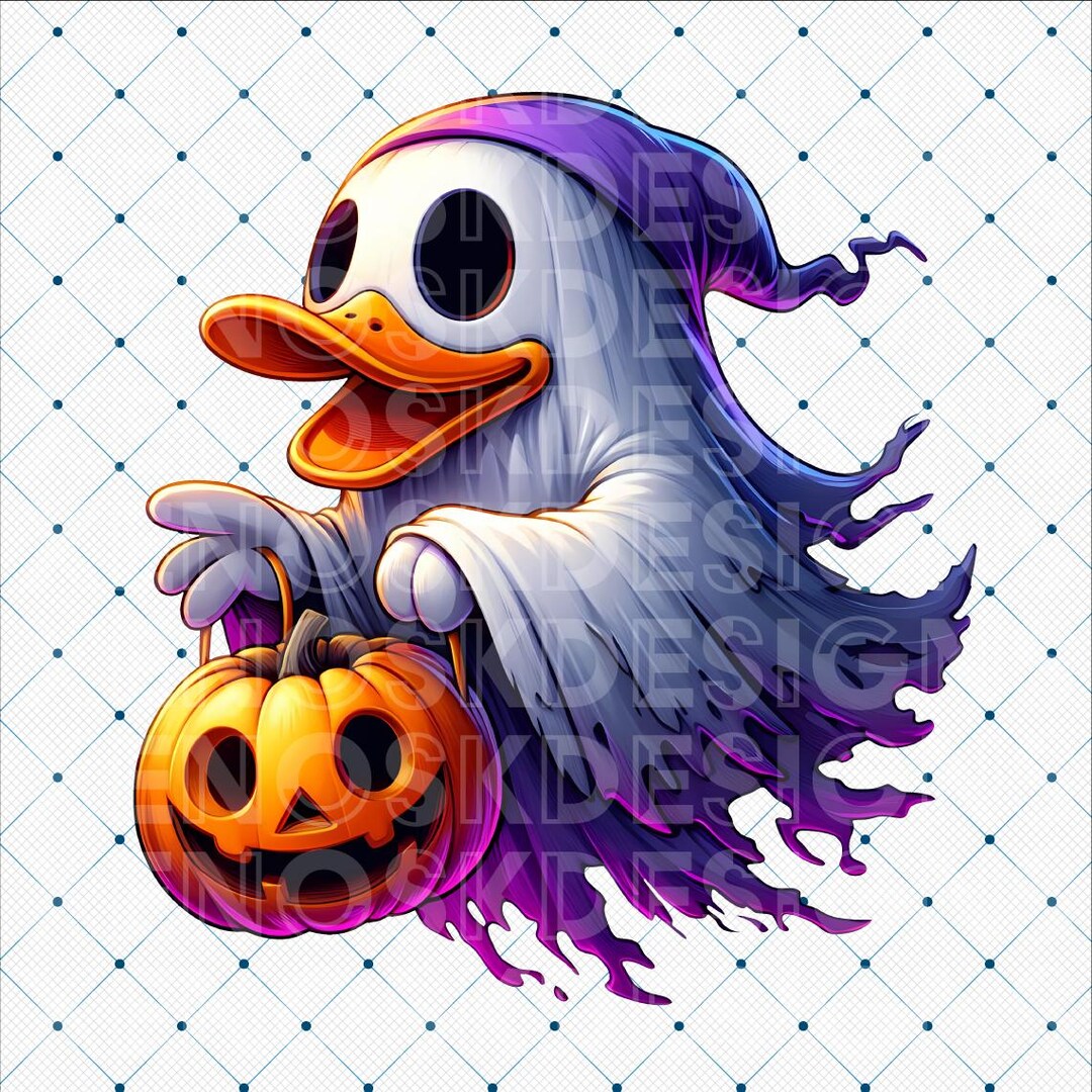 Duck Ghost Halloween PNG: Animal Costume Design (digital Download) - Etsy