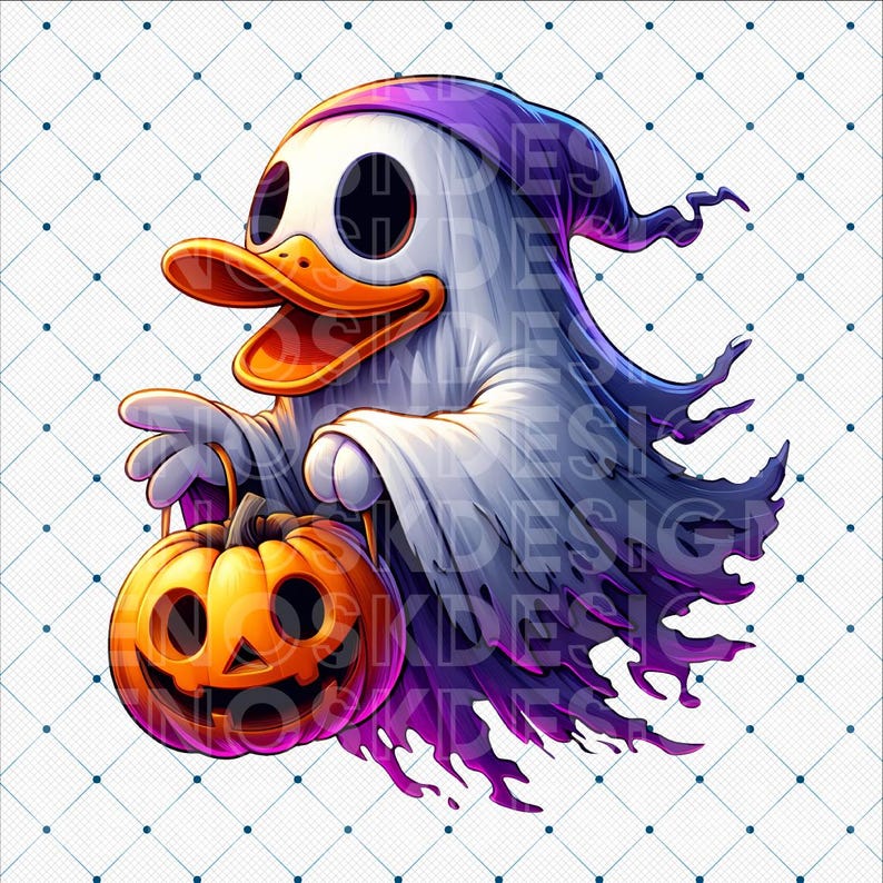 Duck Ghost Halloween PNG: Animal Costume Design (digital Download) - Etsy