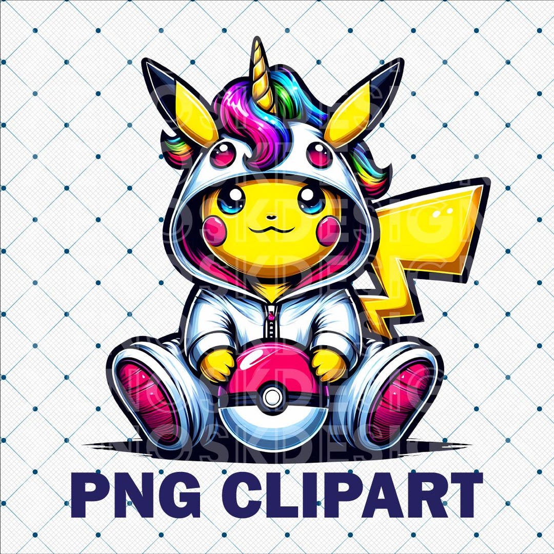 Pikachu Unicorn PNG, Pikachu Png, Pikachu Clipart, Pikachu Digital ...