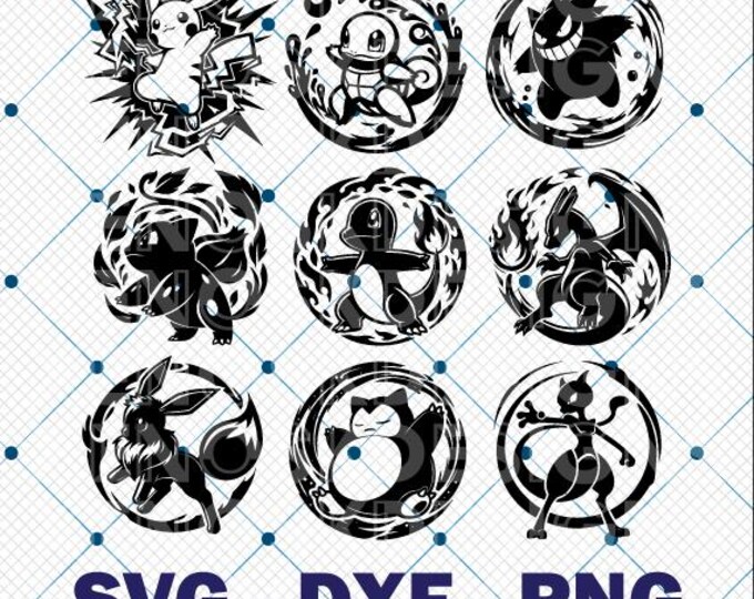 Sylveon SVG Flat, Pokemon, Smash Brother, Eevee, Pikachu, Ashe,catch ...