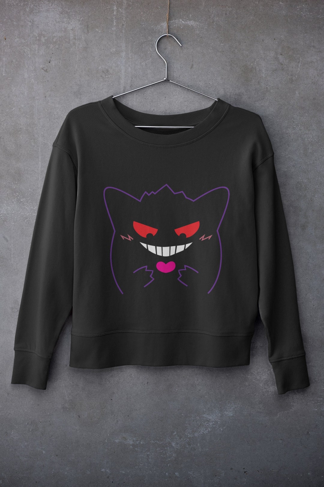 Gengar SVG EPS PNG, Pokemon Svg, Gengar Svg, T-shirt Design, Mug Print ...