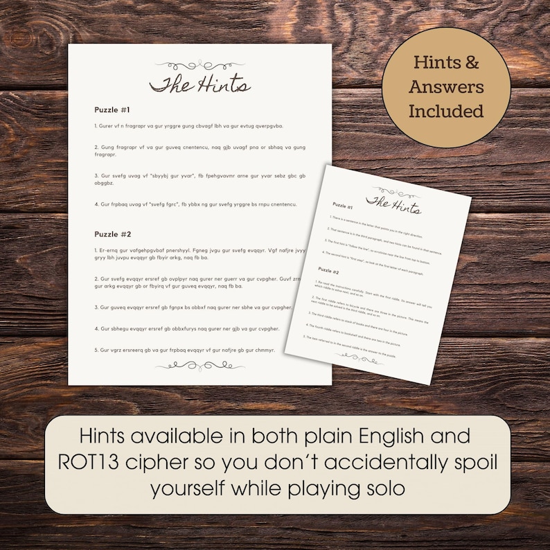 Printable Escape Room Game: the Family Heirloom Puzzle Hunt (PDF) - Etsy
