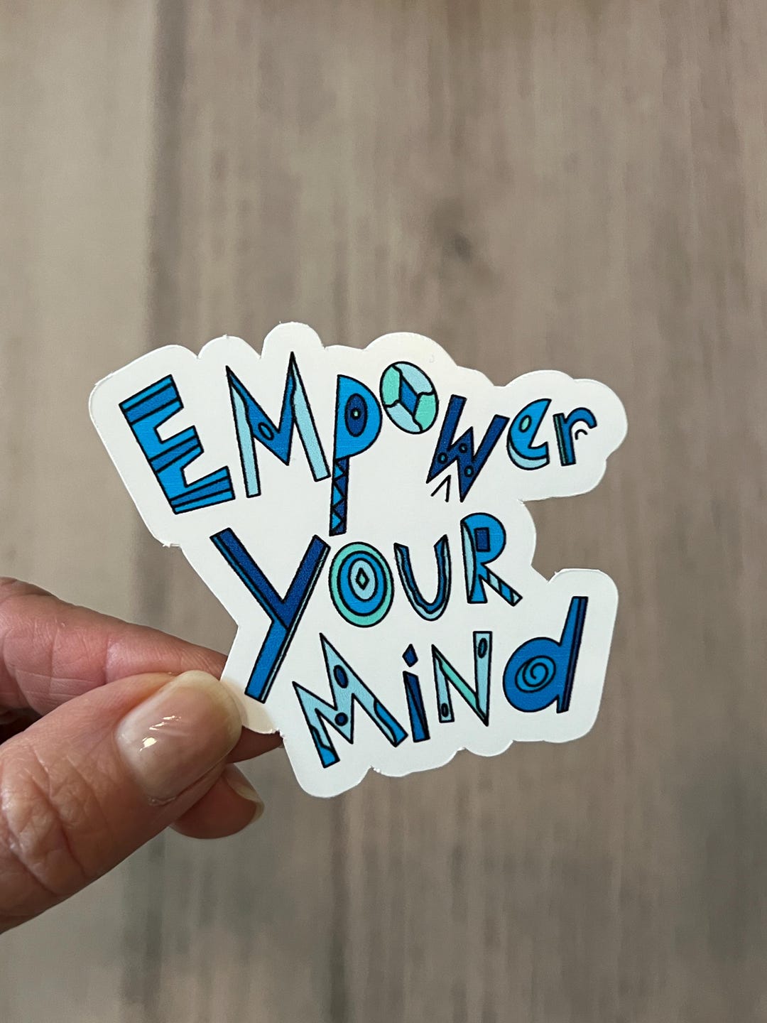 Empower Your Mind Vinyl Sticker Water Resistant - Etsy