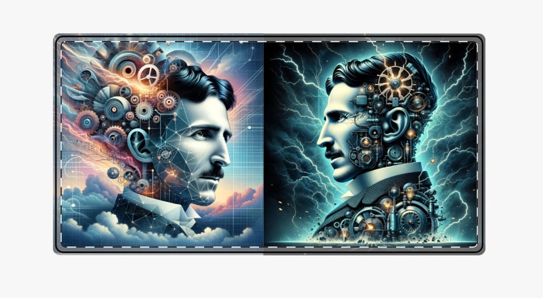Unique Nikola Tesla Desk Mat - Etsy