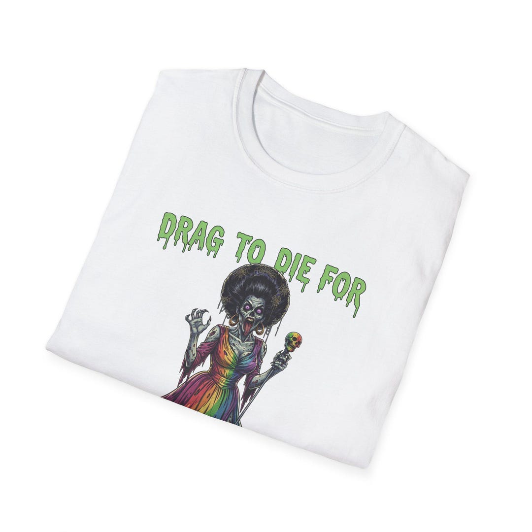 Zombie Drag Queen Tee, LGBTQ Halloween Shirt - Etsy