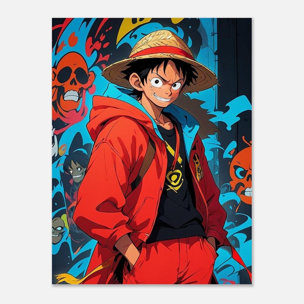 Monkey D. Luffy Premium Matte Paper Poster - Etsy
