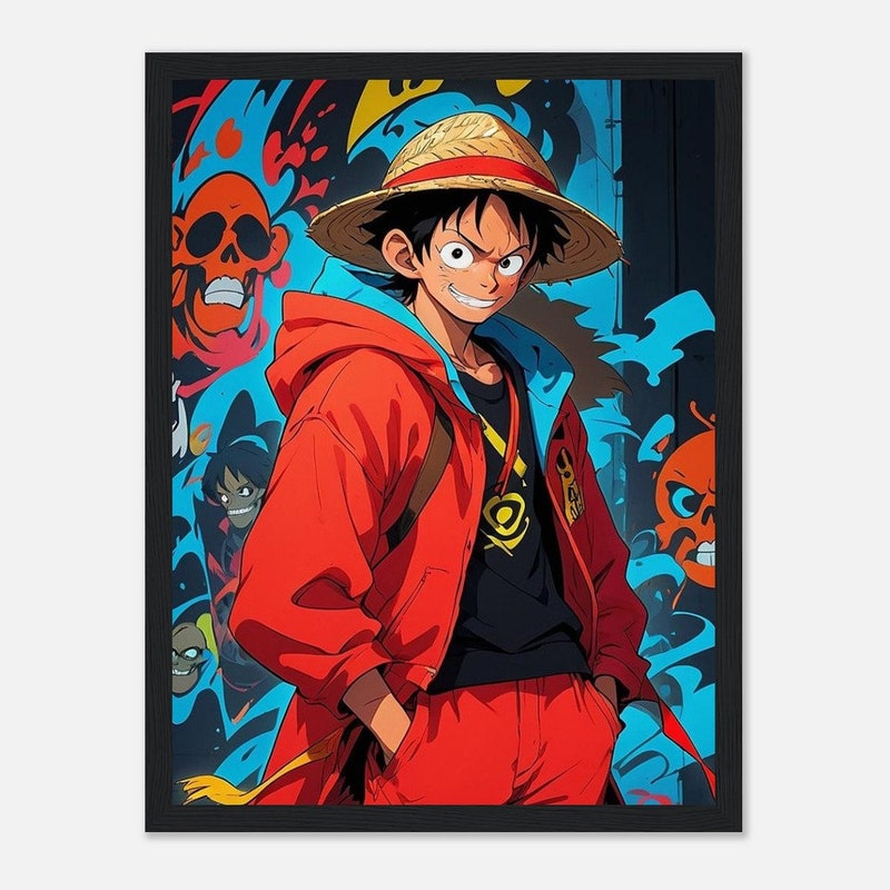 Luffy Gear 5 Poster - Etsy